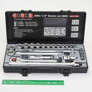 FORCE ชุดลูกบ๊อกซ์ 6P. 1/2" 24ชิ้น/นิ้ว รุ่น 4245BS - ONEHOMES