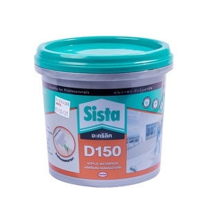 SISTA อะคริลิคกันน้ำรั่วซึม รุ่น D150-1B ยาแนว สีเทา ขนาด 1 กก. - ONEHOMES