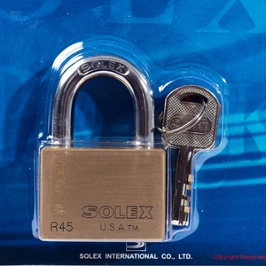 SOLEX กุญแจคล้อง คอสั้น ขนาด 45 มม. รุ่น R45 PREMIUM - ONEHOMES